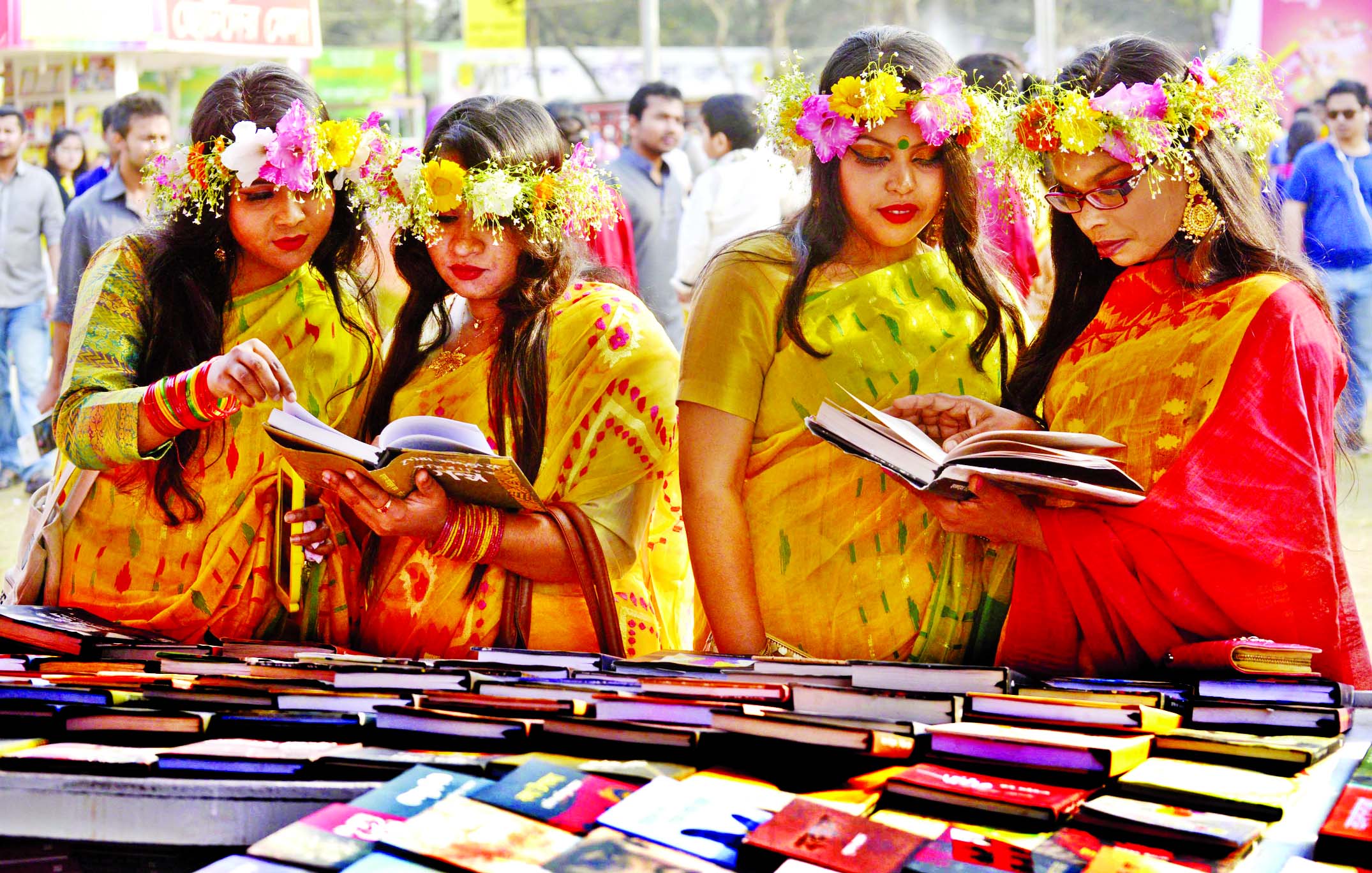 A Book Fair/ Amor Ekushey Boi Mela - Rumons English Care